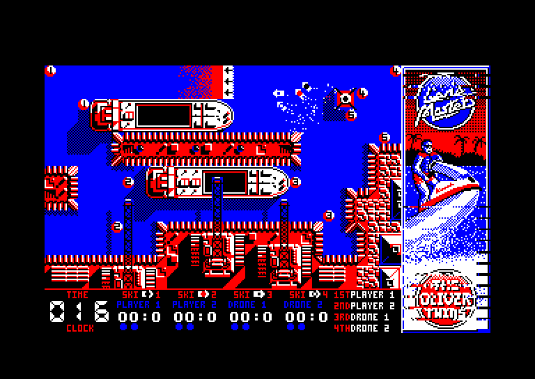 Championship Jet Ski Simulator (1989)(Codemasters) - ROMs Amstrad CPC ...